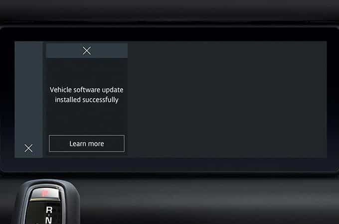 Wireless Software Over The Air (SOTA) Updates | Land Rover